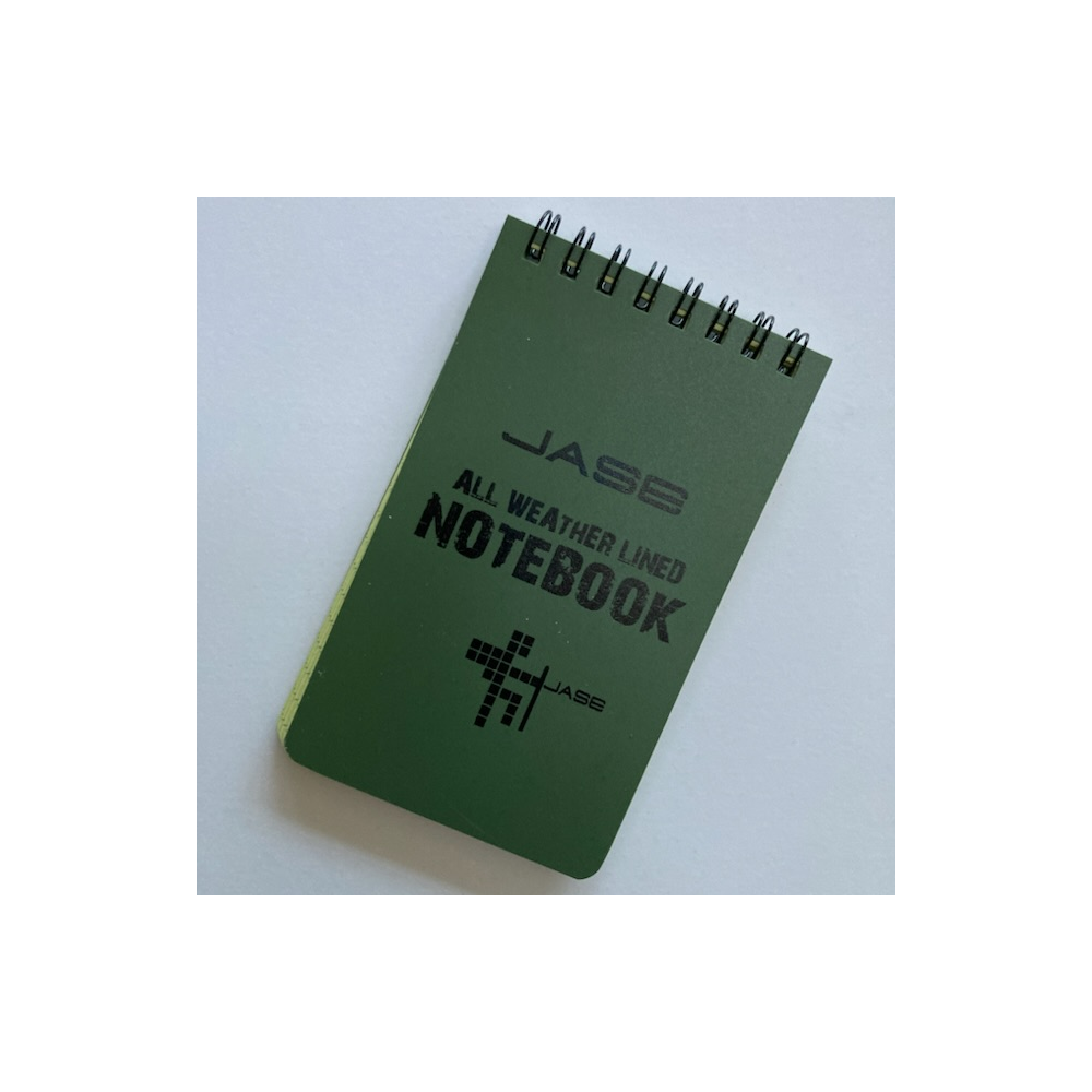 A6 spiral logbog str. 80 x 115 mm.